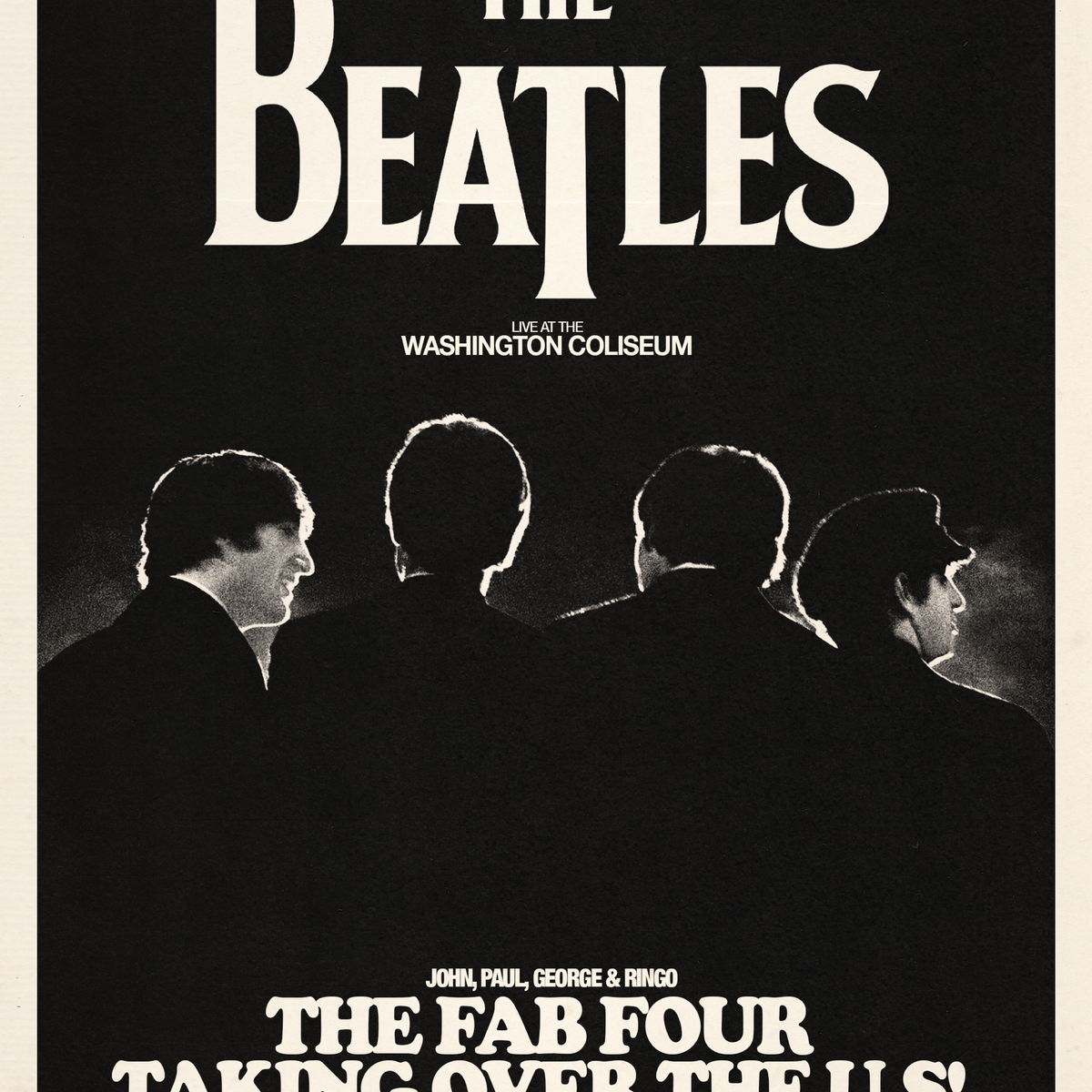The Beatles 'Fab Four Takes U.S.' Poster – PRNTD