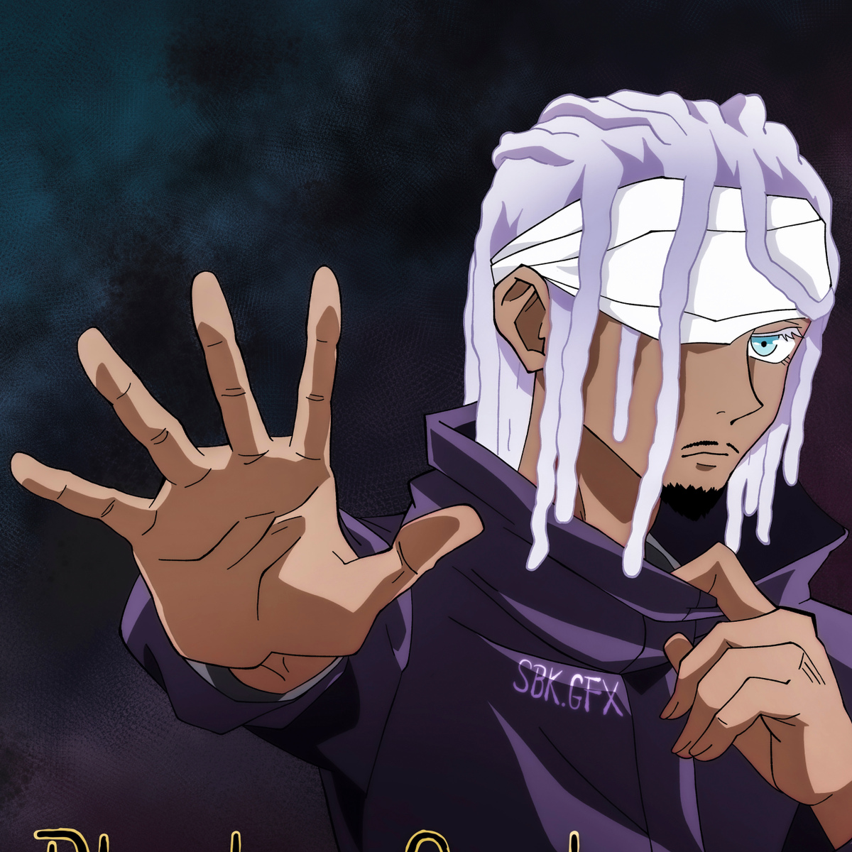 Playboi Carti 'Talk To The Hand Anime' Poster – PRNTD